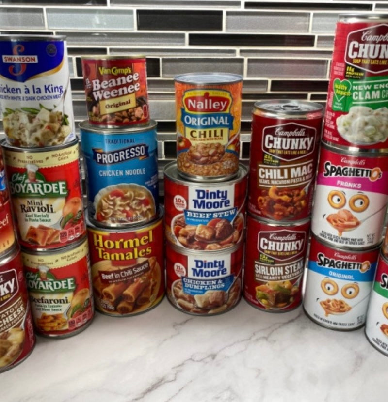 Tinned Meals – Essex Affordable Food Hub