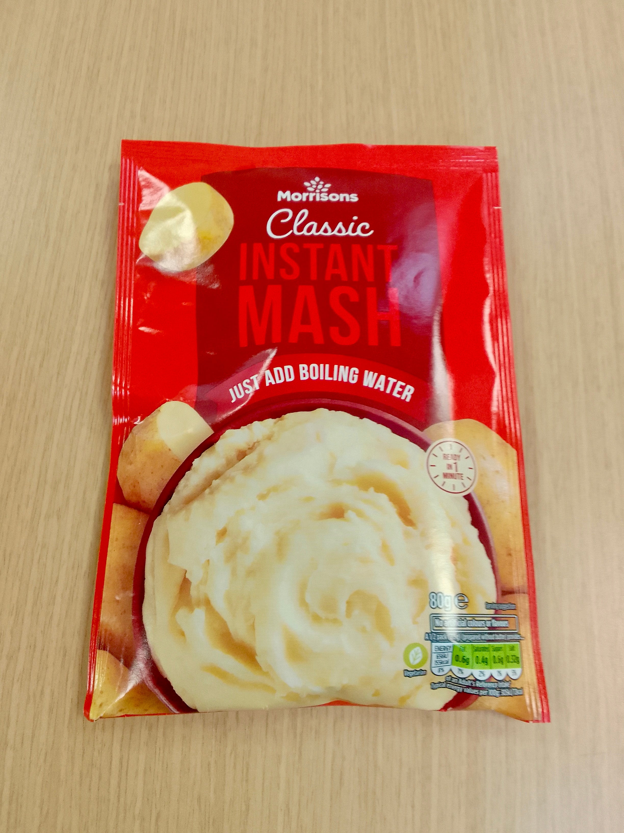 Classic instant Mash 80g – Essex Affordable Food Hub