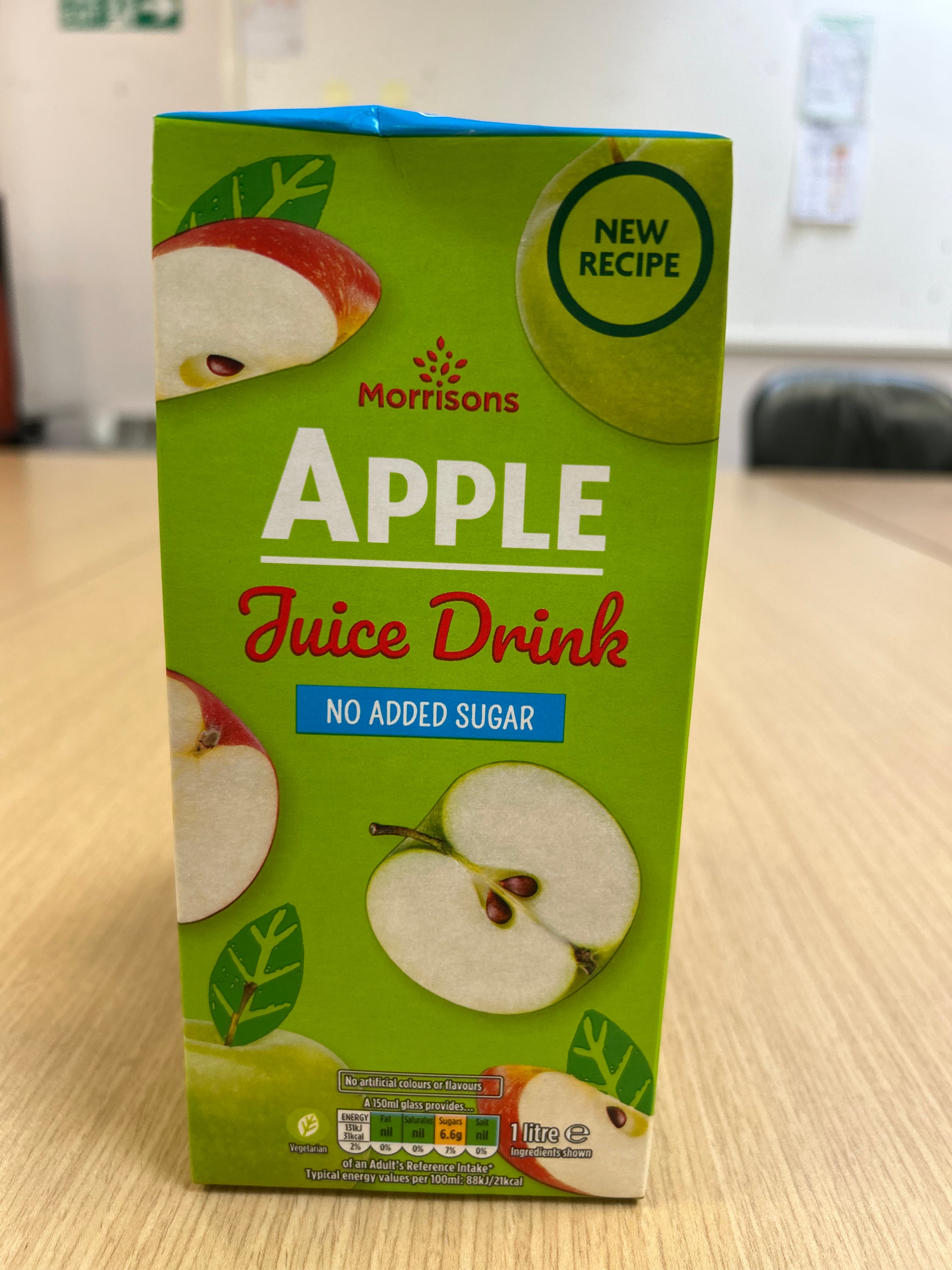 Morrisons Apple Juice 1L – Essex Affordable Food Hub