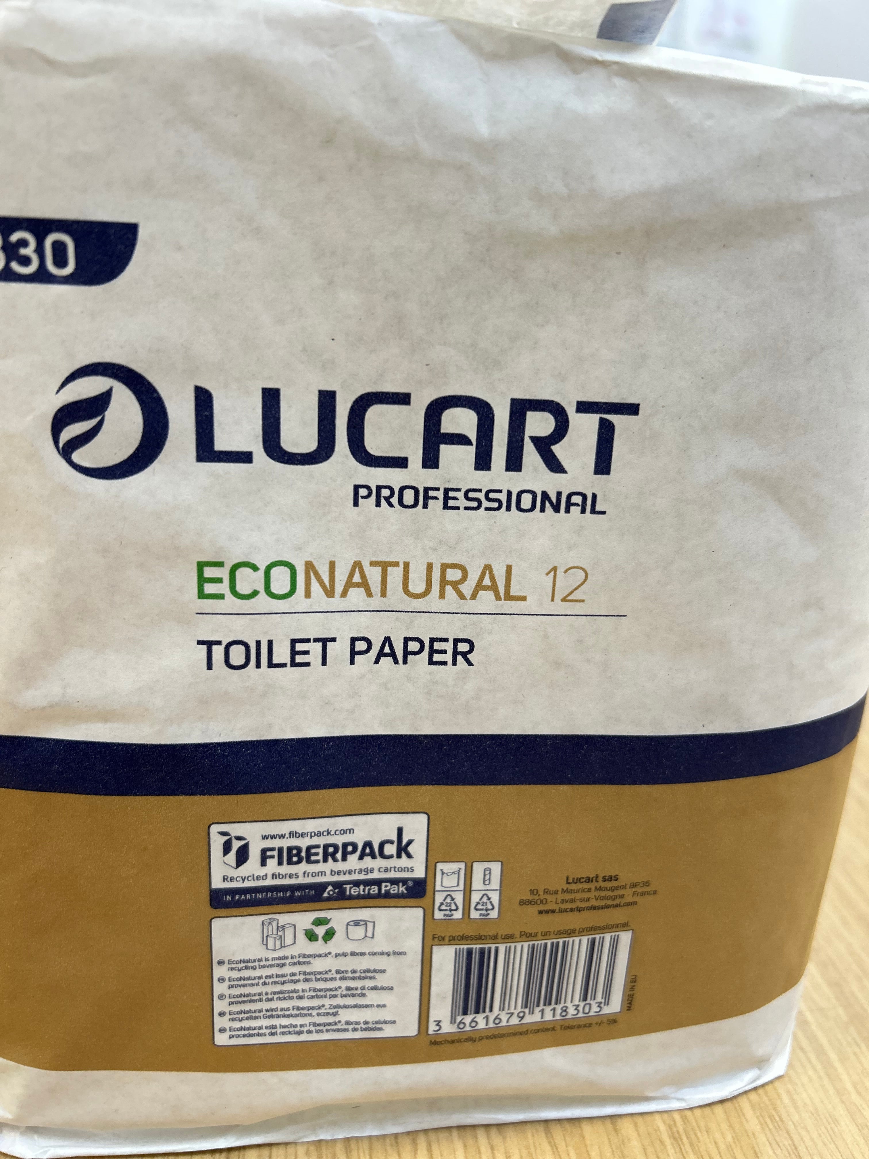 Lucart Professional Toilet Paper 12 pack – Essex Affordable Food Hub